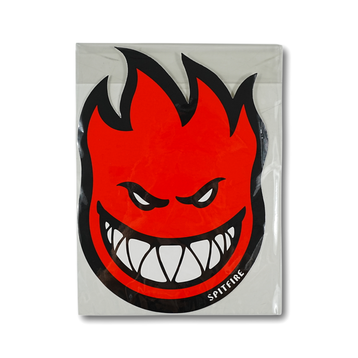 SPITFIRE STICKER FIREBALL LARGE レッド – Leapsskateboarding